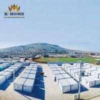 China Sandwich Panels Flat Pack Prefab House  Mining Site  Accommodation Use for sale