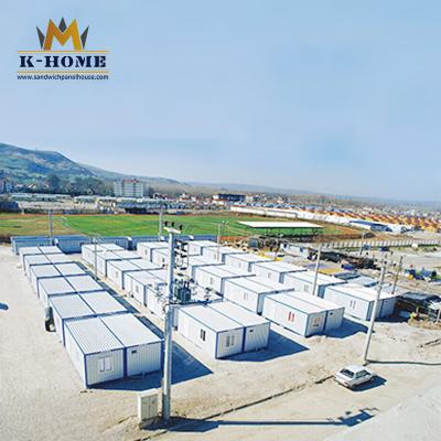China Sandwich Panels Flat Pack Prefab House  Mining Site  Accommodation Use for sale