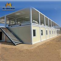 China Flat Pack Container Portable Accommodation for Factory 20ft 40ft Custom for sale