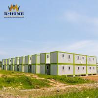 China Rock Wood Porta Cabin Accommodation K Type Light Steel Structure for sale