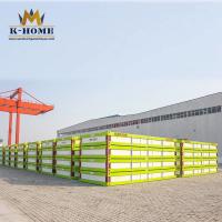 China Rock Wood Porta Cabin Accommodation K Type Light Steel Structure for sale