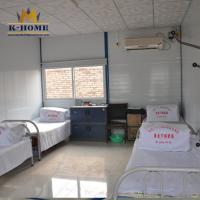 China Workers Sandwich Panel Prefab House For Mining And Oil Construction Site for sale