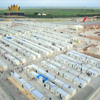 China Modular Container House Emergency Refugee Container Unit For Homeless for sale
