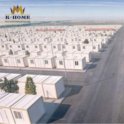 China Prefab Portable Living Accommodation Waterproof And Fireproof Long Life Span for sale