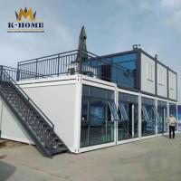 China PU / EPS  Sandwich Panel House Prefab Container Office Fast Assembly Recyclable for sale