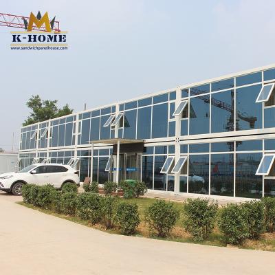 China Temporary Sandwich Panel Container House Galvanized Steel Structure 2480mm Height for sale