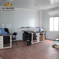 China Mobile Flat Pack Prefab House Easy Install Waterproof Heat Resistant for sale