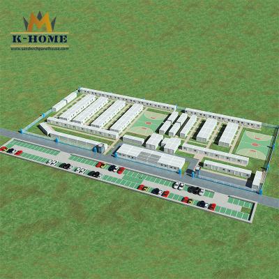 China Flat Pack 	Portable Classrooms Sandwich Panel Container House Fire Proof for sale