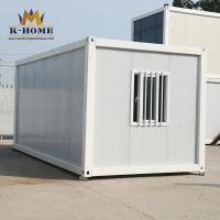 China Portable Container Toilet Cabin 18sqm Movable Bathroom for Construction Site 10 People for sale