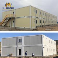 China Flat Pack Prefab Modular Container Building Porta Cabin Accommodation 3000x5950x2800mm for sale