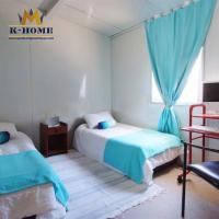 China Prefabricated Sandwich Panel House 2 Bedroom 1 Living Room with Toilet 50mm Wall for sale