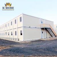China Convenient Flat Pack Steel Containers With Dining And Entertainment Room for sale