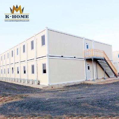 China Convenient Flat Pack Steel Containers With Dining And Entertainment Room for sale