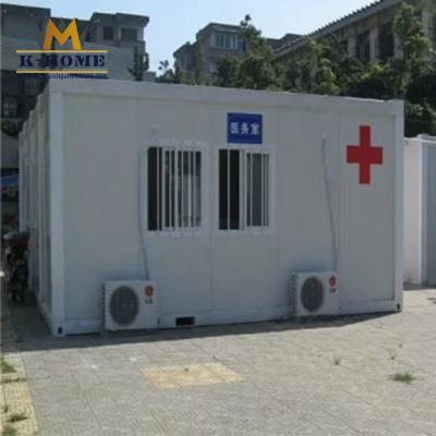 China Quick Assembling Container Hospital Patients Room Steel Structure for sale