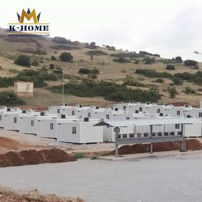 China Movable Accommodation Flat Pack Container House High Safety Performance for sale