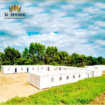 China Expandable Workers Prefabricated Container Kitchen And Dining Hall Food Storage for sale