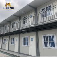 China Fast Build Portable Container House 36sqm Refugee Accommodation Prefabricated Home for sale