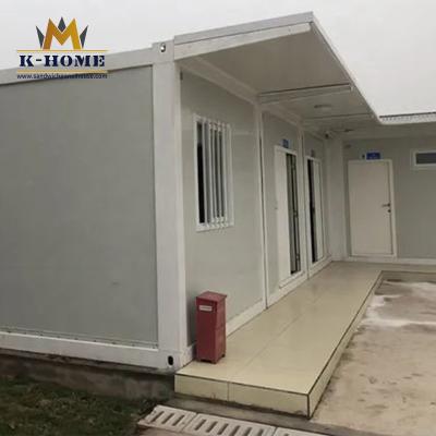 China Galvanized Steel Sandwich Panel Container House Modular Prefab Homes 20ft for sale