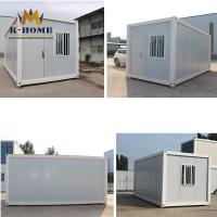 China 20ft  Steel Structure Pre Made Container Homes Fire Proof Anti Earthquake for sale