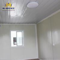 China Galvanized Steel Sandwich Panel Container House Modular Prefab Homes 20ft for sale