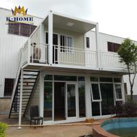 China Prefabricated Living Sandwich Panel Container House Easy Move Lifting 20ft for sale