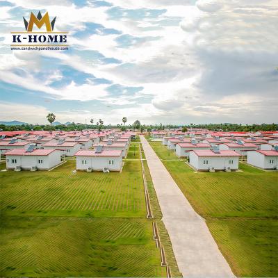 China Modular Portable Refugee House Prefabricated Accommodation Camp Fast Build for sale
