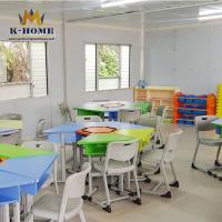China Prefabricated Portable School Classrooms Steel Structure Fast Build 864 m2 8 Sets for sale