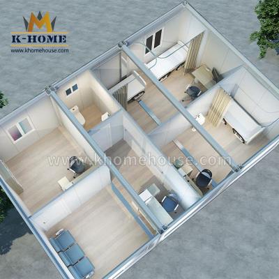 China Modular Construction Prefabricated Hospital Container Rural Clinic for sale