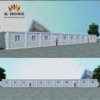 China Prefabricated Medical Ward Modular Isolation Container Hospital 198sqm Steel Structure for sale