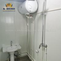 China Fast Installation Flat Packed Portable Accommodation Container Dormitories With Toilet for sale