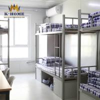 China 3 Story Prefab Container Apartment Complex Manufactured Homes Q345 Steel Frame for sale