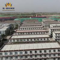 China 3 Story Prefab Container Apartment Complex Manufactured Homes Q345 Steel Frame for sale