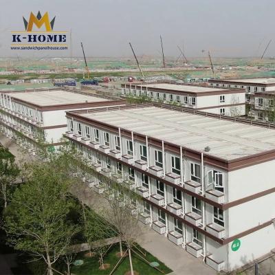 China Pre Fab Houses Worker Labor Camp Fireproof Portable Accommodation for sale