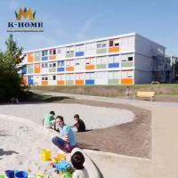 China Modular Container School Dormitory Portable Student Accommodation 20ft 40ft for sale