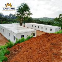 China Fast Construction Solutions Demountable Prefab Camp Conex Container Homes for sale