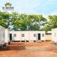 China Construction Site Modular Container Buildings Prefab Camp Relocatable Houses for sale