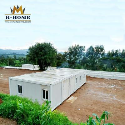 China Fast Construction Solutions Demountable Prefab Camp Conex Container Homes for sale
