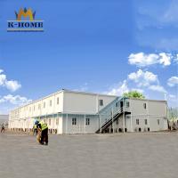 China Modular Prefabricated Container Office Portable Sandwich Panel House for sale