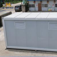 China Demountable Flat Pack Portable Toilet Cabin 15 Year Waterproof Floor for sale