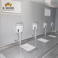 China Customized Remote Location Temporary Dormitory Sandwich Panel Container House for sale