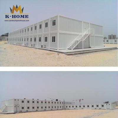 China Mobile Prefab Portable Accommodation Container House 50mm Sandwich Panel for sale