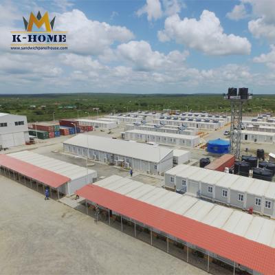 China Prefab Container House for Refugee Camp 5950x3000x2800mm Earthquake Grade 8 for sale