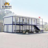 China Anti Corrosion Prefab 2.3mm Portable Construction Office 6000x3000mm for sale