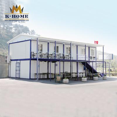 China Anti Corrosion Prefab 2.3mm Portable Construction Office 6000x3000mm for sale