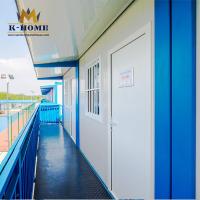 China Temporary Construction Facilities Prefab Camp Portable Container Homes for sale