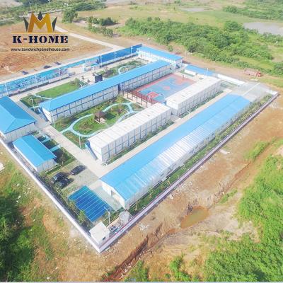 China Temporary Construction Facilities Prefab Camp Portable Container Homes for sale