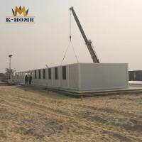 China Mining Construction Site Camp Prefab Modular Home 20 Year Steel Container House for sale