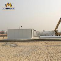 China Mining Construction Site Camp Prefab Modular Home 20 Year Steel Container House for sale