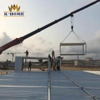 China Mining Construction Site Camp Prefab Modular Home 20 Year Steel Container House for sale