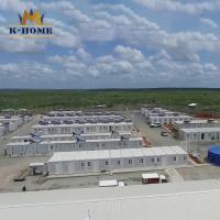 China Modular Container Military Man Camp Dormitory Cabin 6000x3000x2800mm Steel Structure for sale